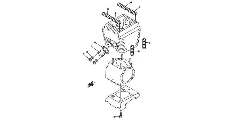 Yamaha KT100 - Engine Parts Collections - Shop Karting Parts | Comet ...
