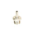Briggs Animal LO206 Carburetor Pulse Fitting for Sidecover, Silver Alu ...