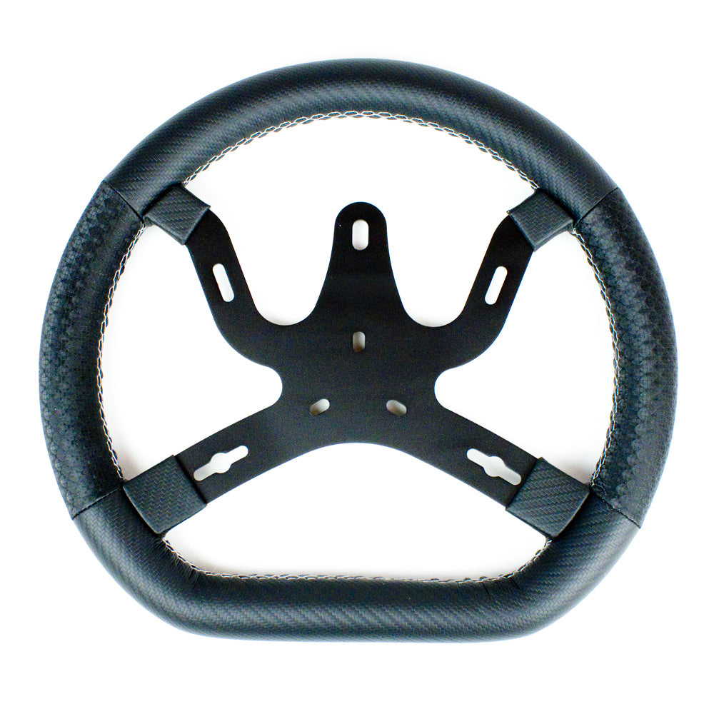 KG Karting "M6" Steering Wheel with High Grip Hand Grip Material, Carb ...