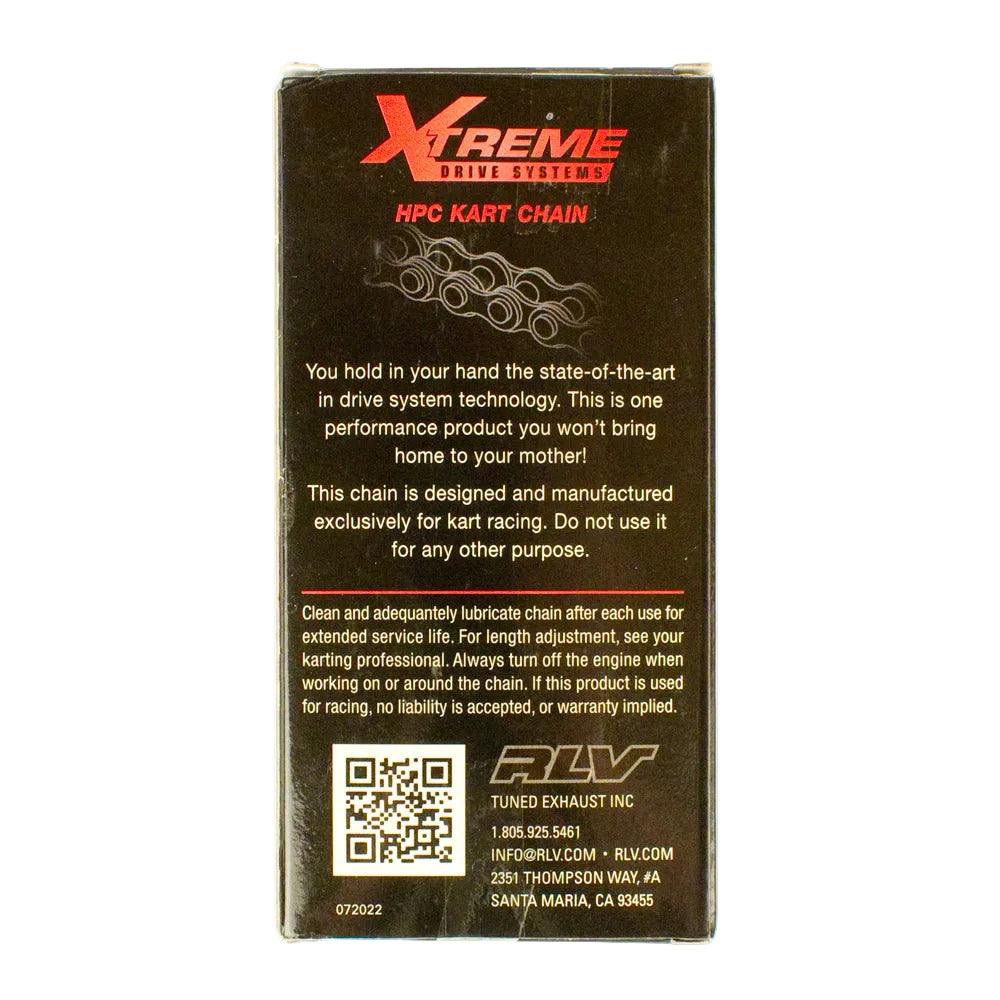 RLV #219 Xtreme Kart Chain HPC, Gold on Gold, 114 Link - Shop Karting ...