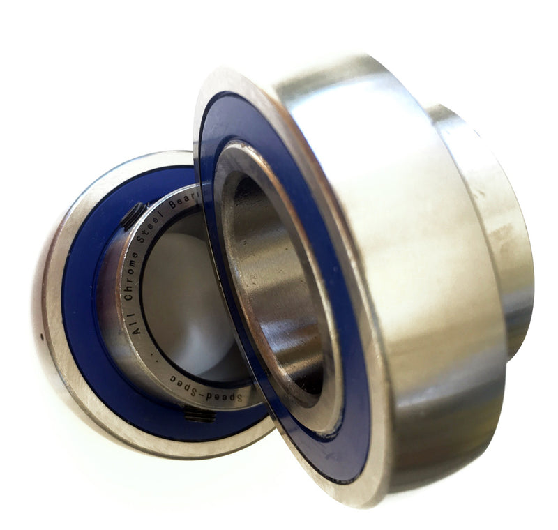 Speed-Spec 40mm Steel Precision Axle Bearing, Blue Removable Seals ...