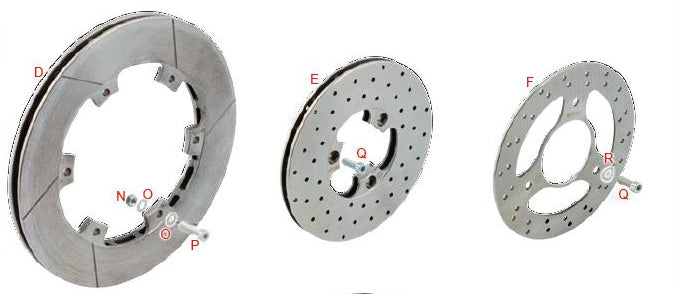 E. 0101.D0 Tony Kart OTK Front Brake Disc 140mm - Shop Karting Parts ...