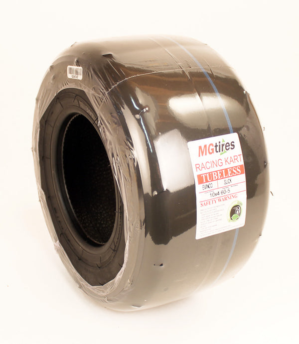 Evinco SKH2 Blue 10x460-5 Slick Kart Racing Tire - Comet Kart Sales