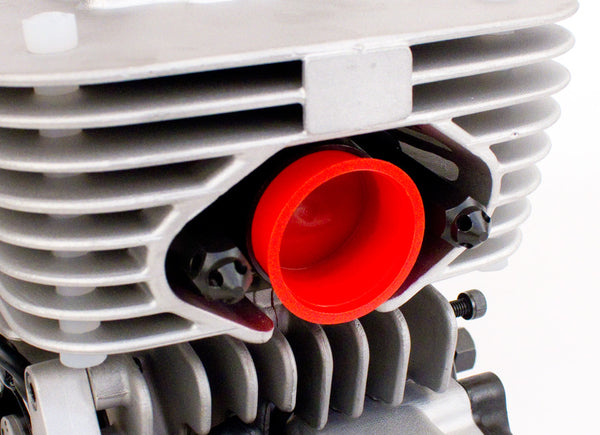 13X Red Plastic Mini Swift Exhaust Header Cover Insert - Shop Karting ...