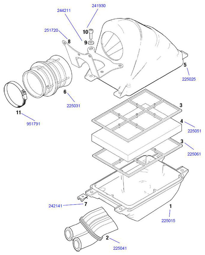 6. 225031 Rotax Max Carburetor Socket - Shop Karting Parts | Comet Kart ...
