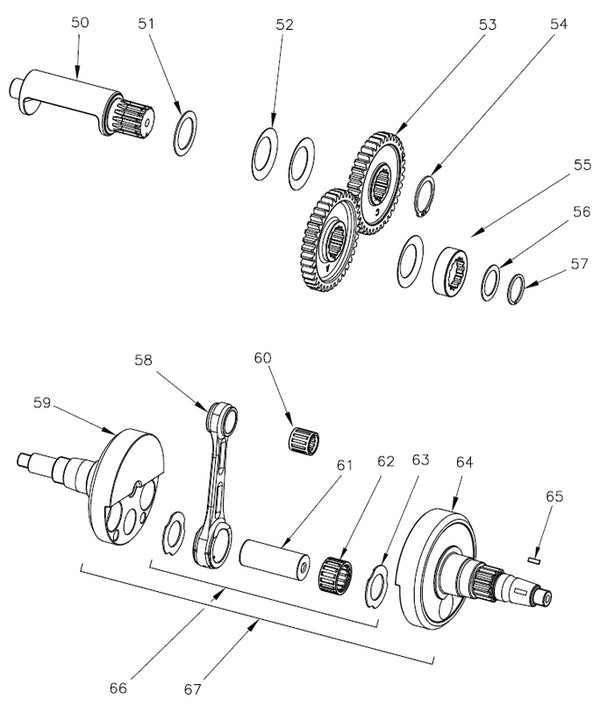 51. W2038/ROK Vortex Rok GP Washer 25x35x1 - Comet Kart Sales